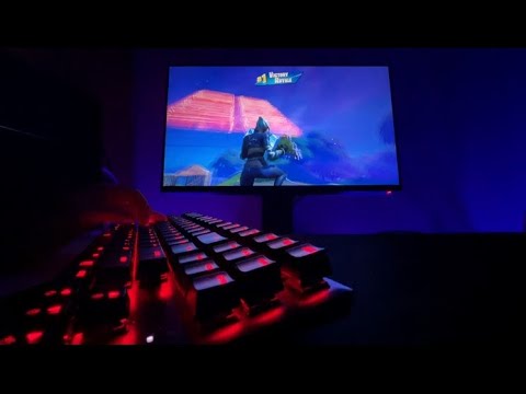 Fortnite but You Will Like The Keyboard Sound- HyperX Alloy FPS Pro ...