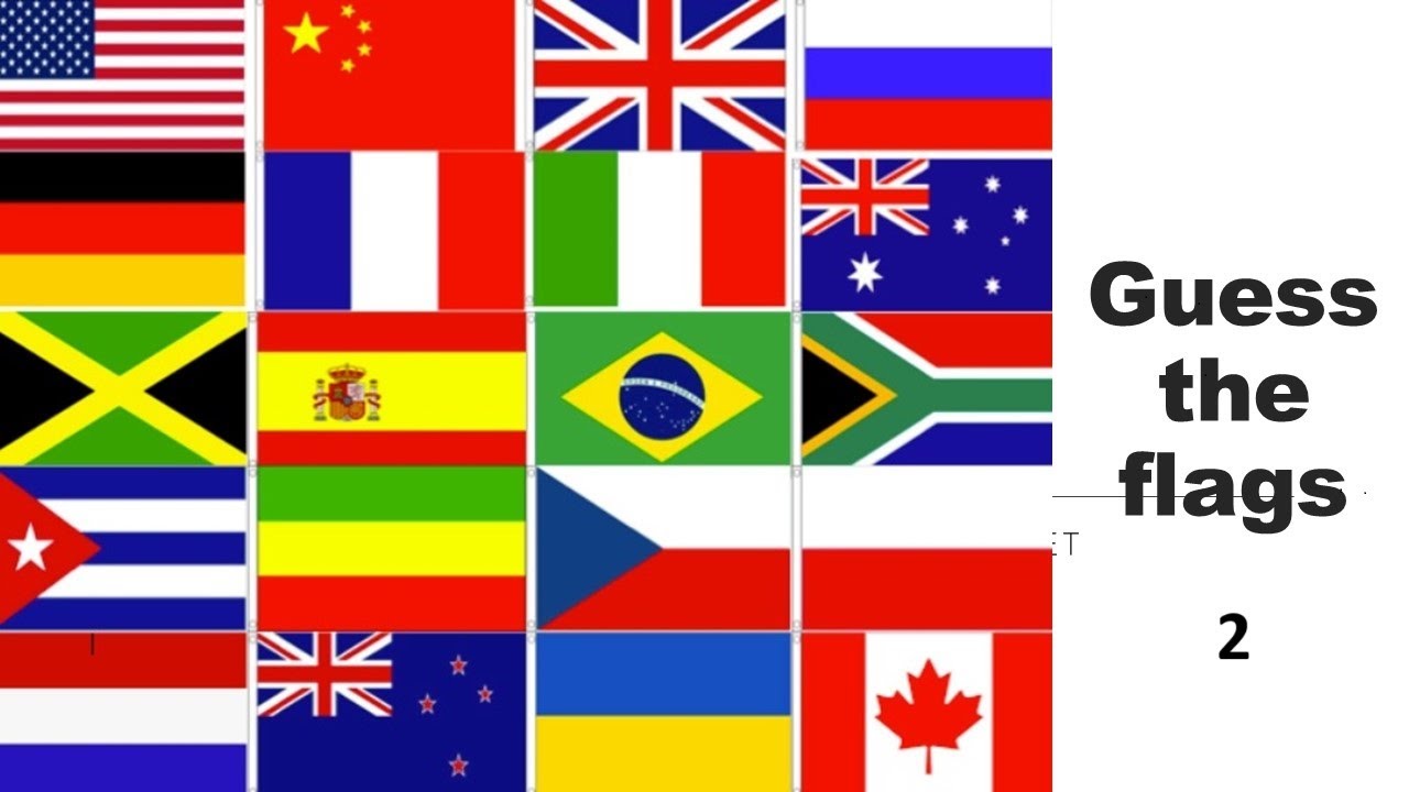The most difficult flag quiz. Try it out! - YouTube
