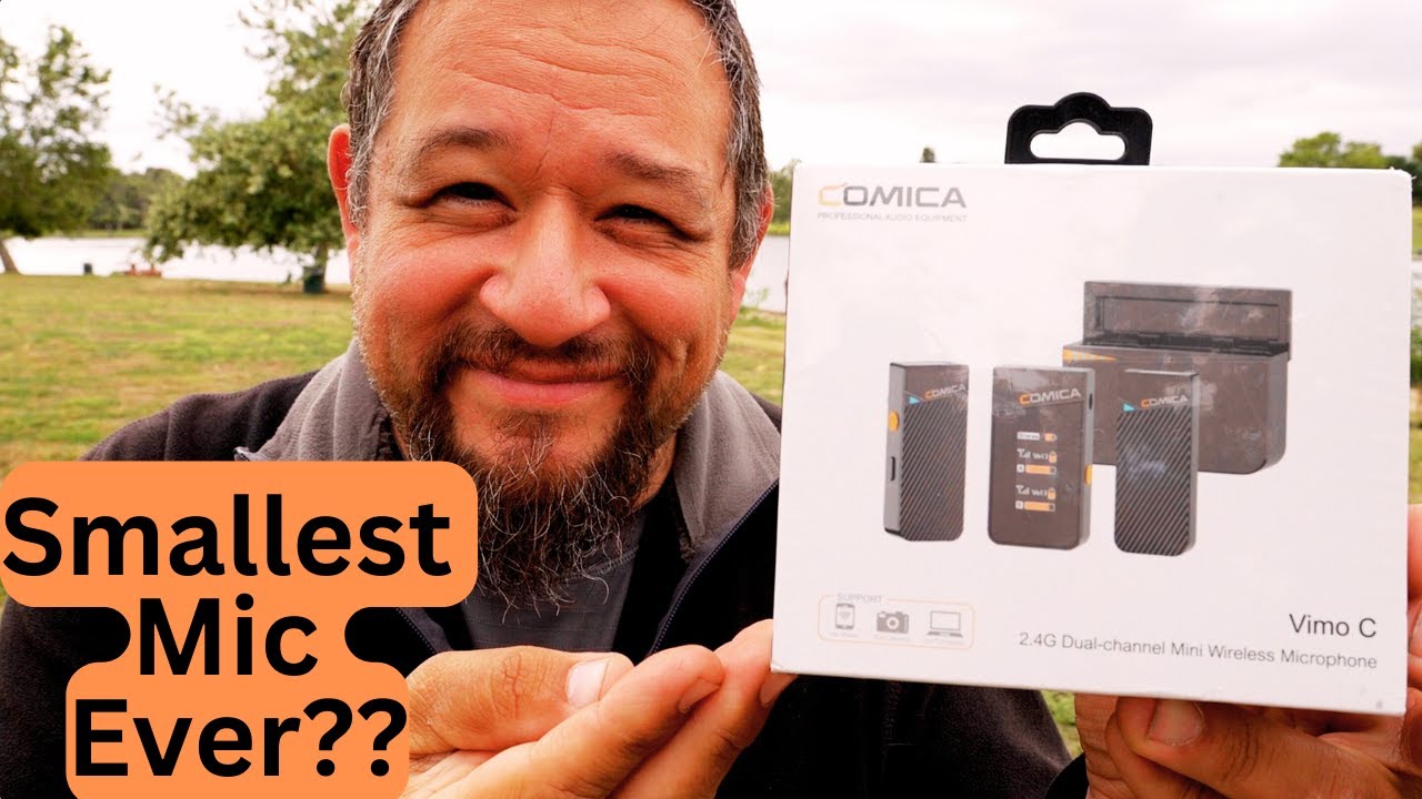 Smallest Mic Ever?? - COMICA Vimo C Wireless Mic Unboxing and Review ...