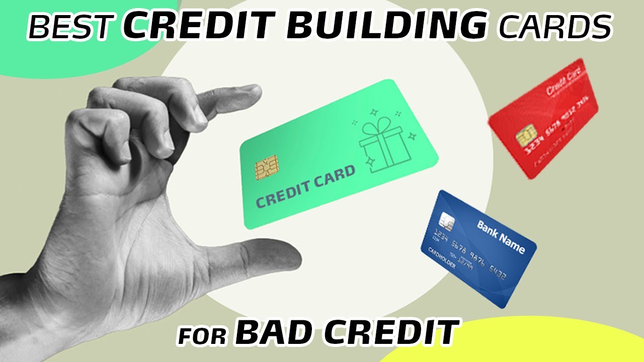 Top 3 BEST CREDIT CARDS To Build Credit For BAD CREDIT in 2022 - YouTube