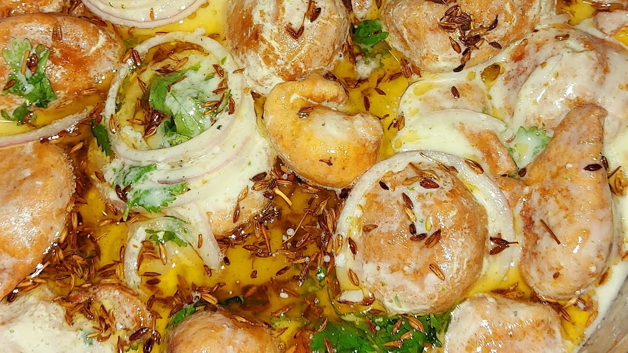 Eid Special Haray Masalay waly Dahi Baray|Green Chutney Dahi Phulki ...