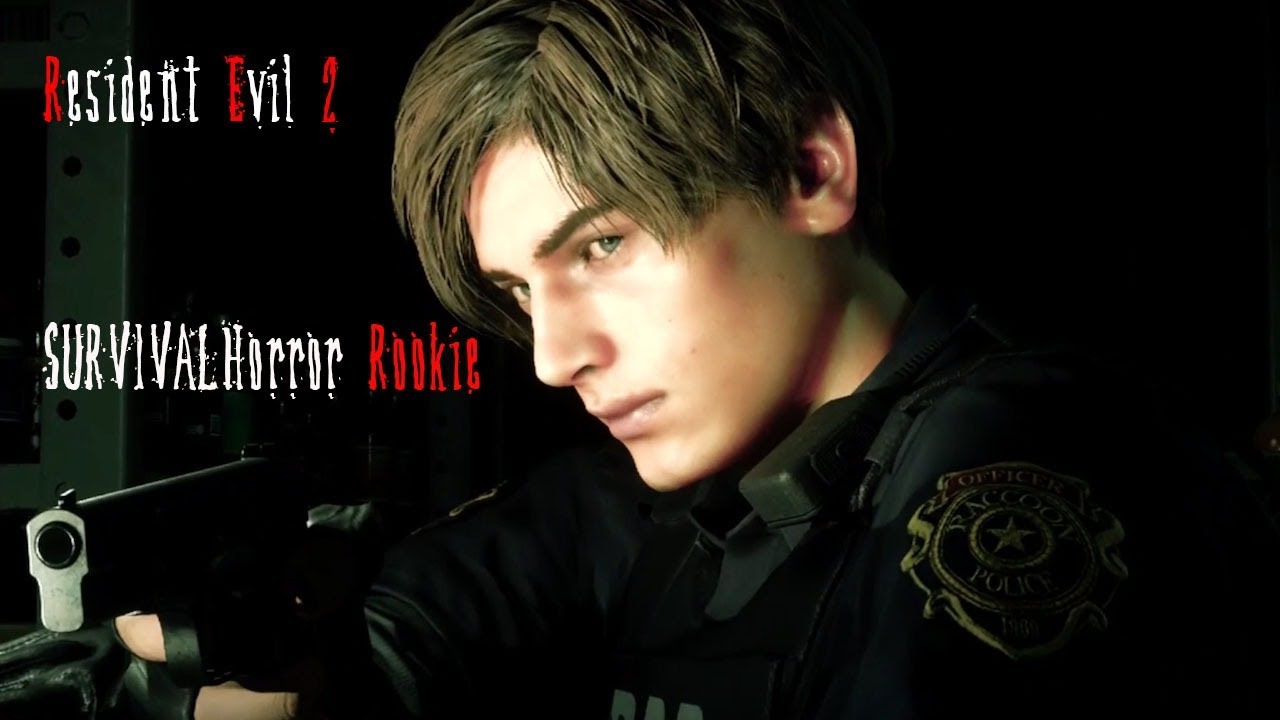 Playing Some Resi Remake 2 Leon B - YouTube
