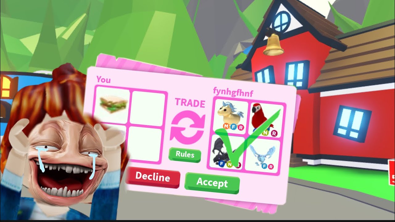 Funny adopt me video - YouTube