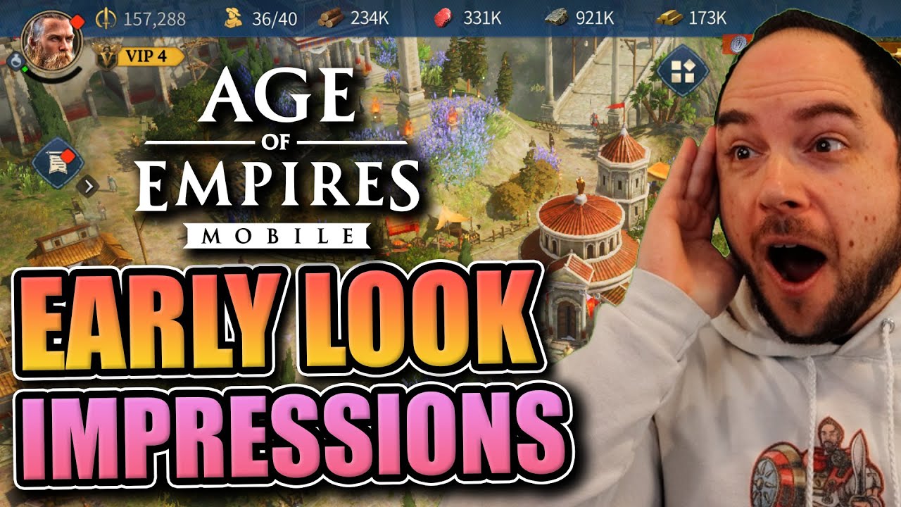Day 1 Gameplay Review [Regional Beta Test] Age of Empires Mobile - YouTube