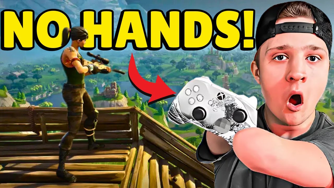 This Guy Plays Fortnite With NO HANDS! - YouTube