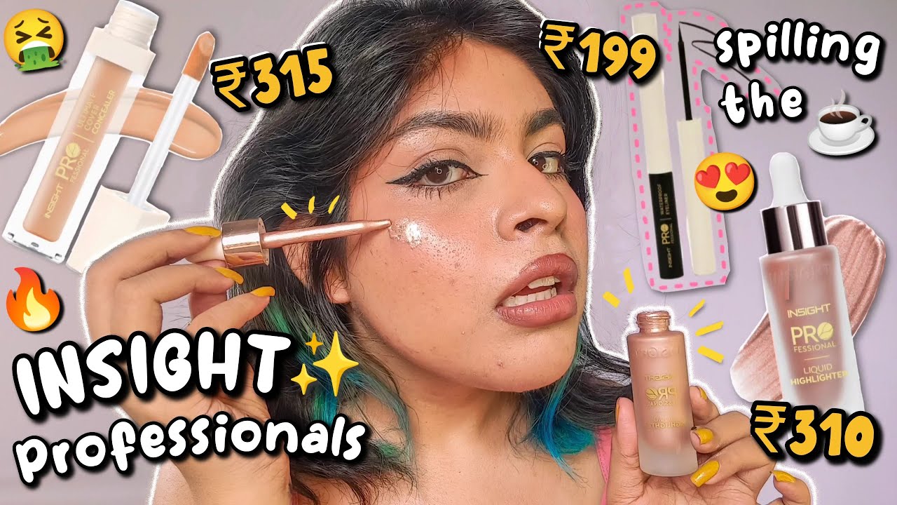 NEW💥 INSIGHT PROFESSIONAL LAUNCH Concealer Highlighter Eyeliner😍 ...