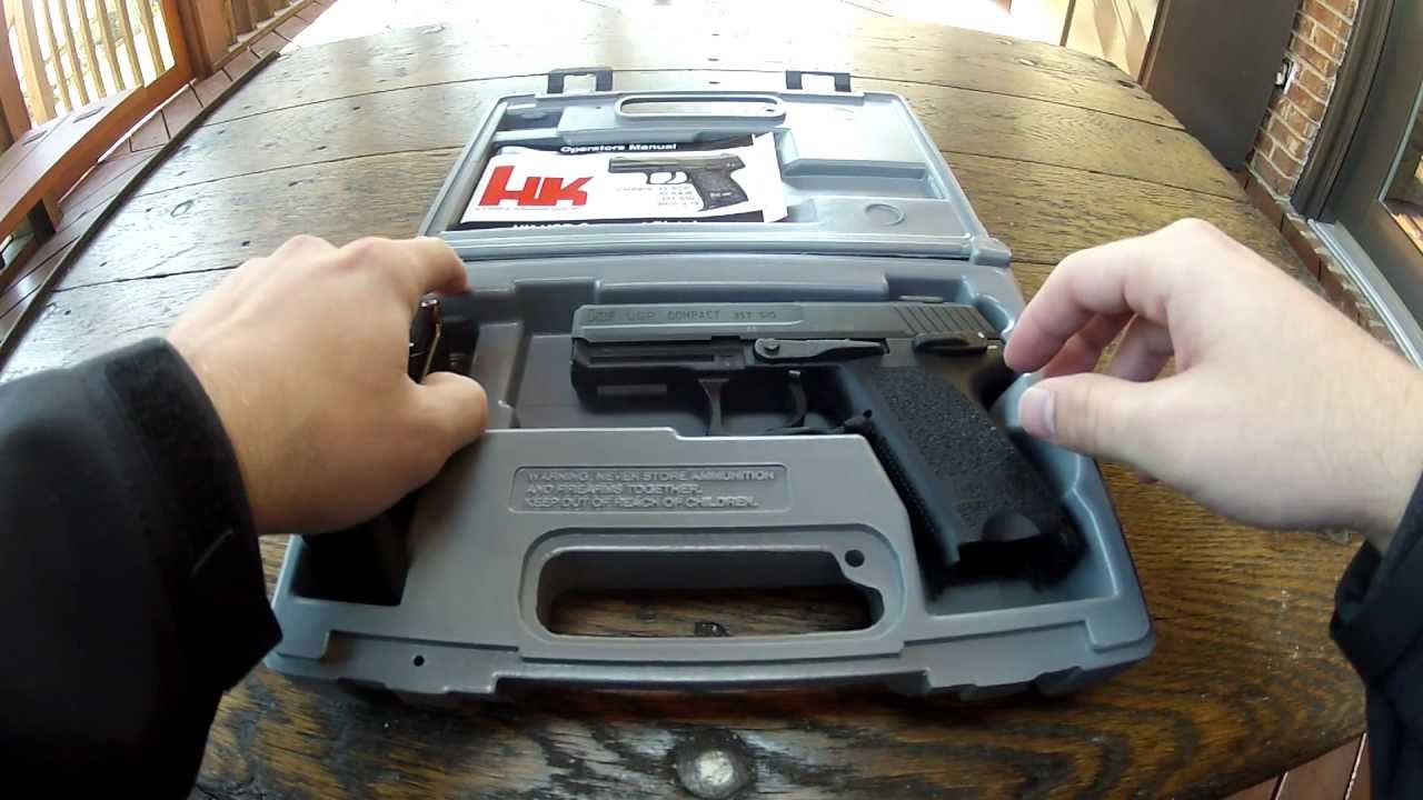 HK USP COMPACT .357 SIG - YouTube