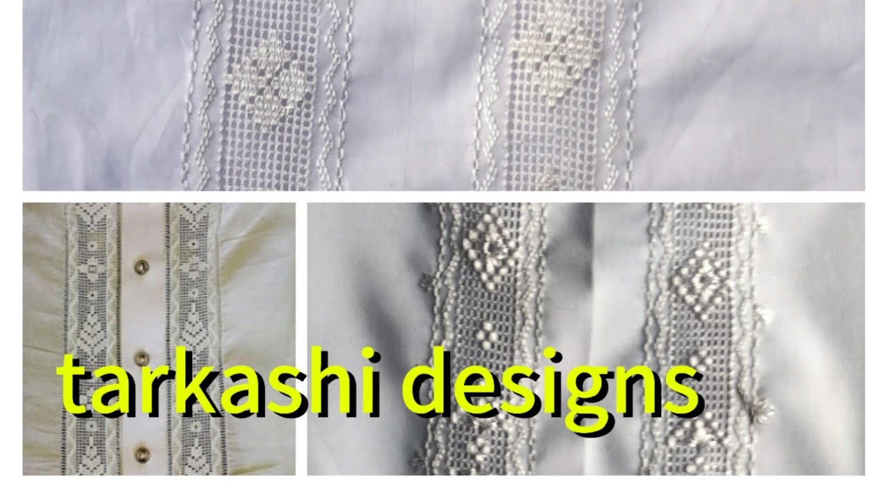 Best tarkashi designs video - YouTube