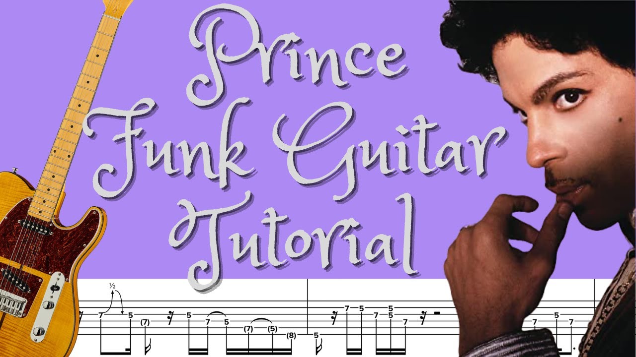 Prince Funk Guitar Lesson Illusion Coma Pimp & Circumstance - YouTube