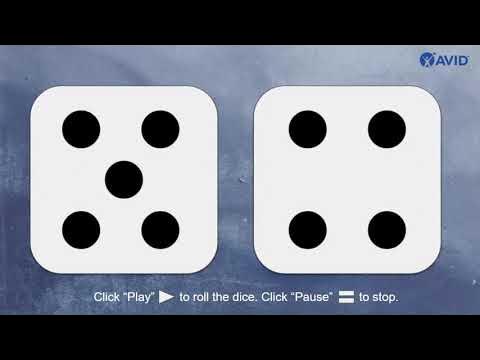 Random Dice Roll (two dice) - YouTube