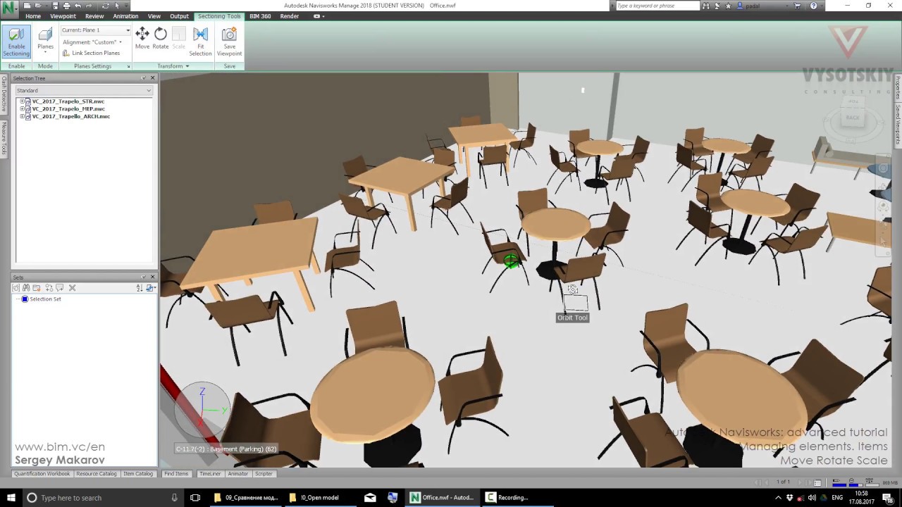 VC: Autodesk Navisworks: 9.01. Move Rotate Scale - YouTube