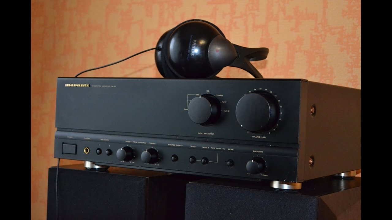 #hifiaudio Marantz PM 50 & Magnat Vector 1 - YouTube