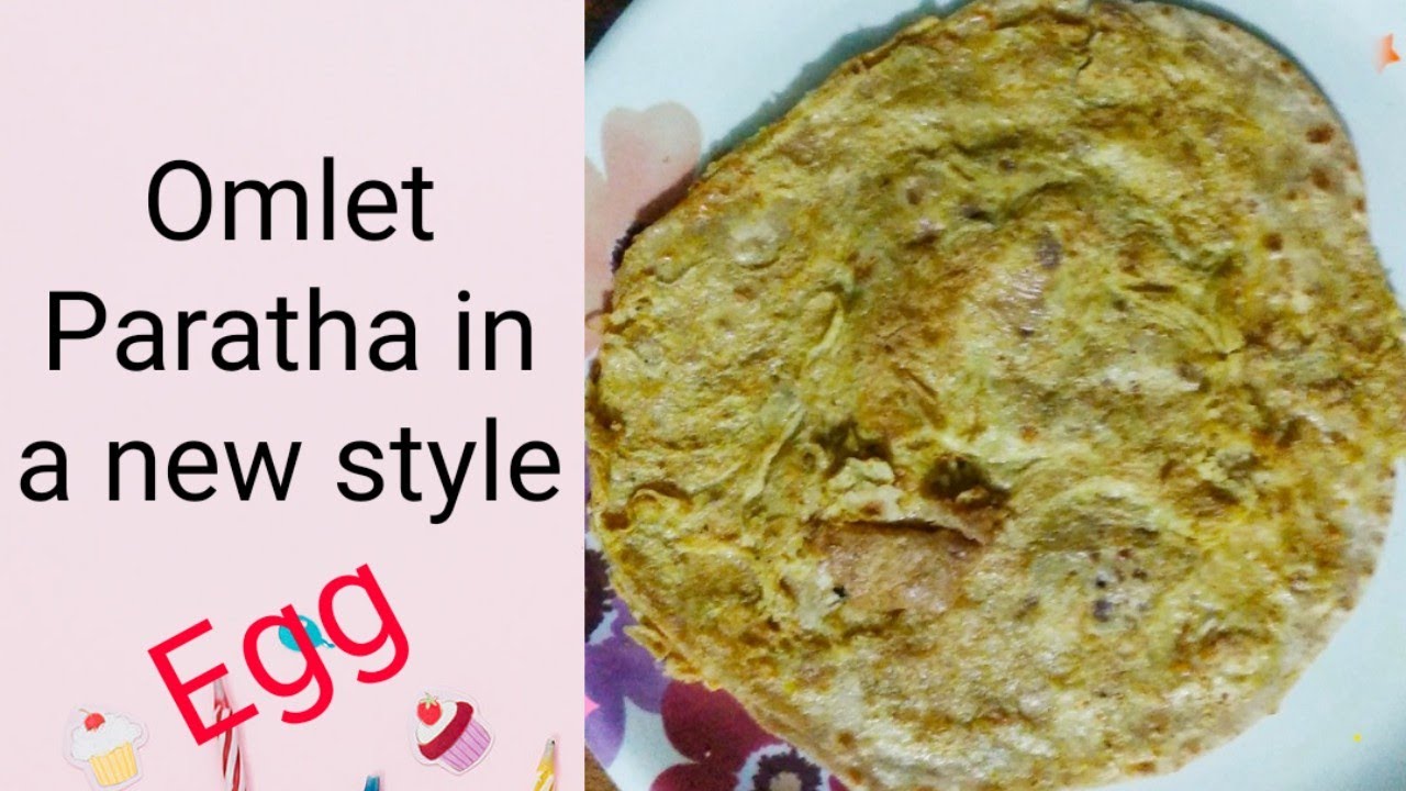 New style egg omlet paratha never seen and street style famous egg ...