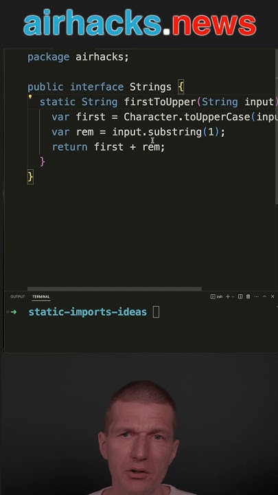 Readable Static Imports #java #shorts - YouTube
