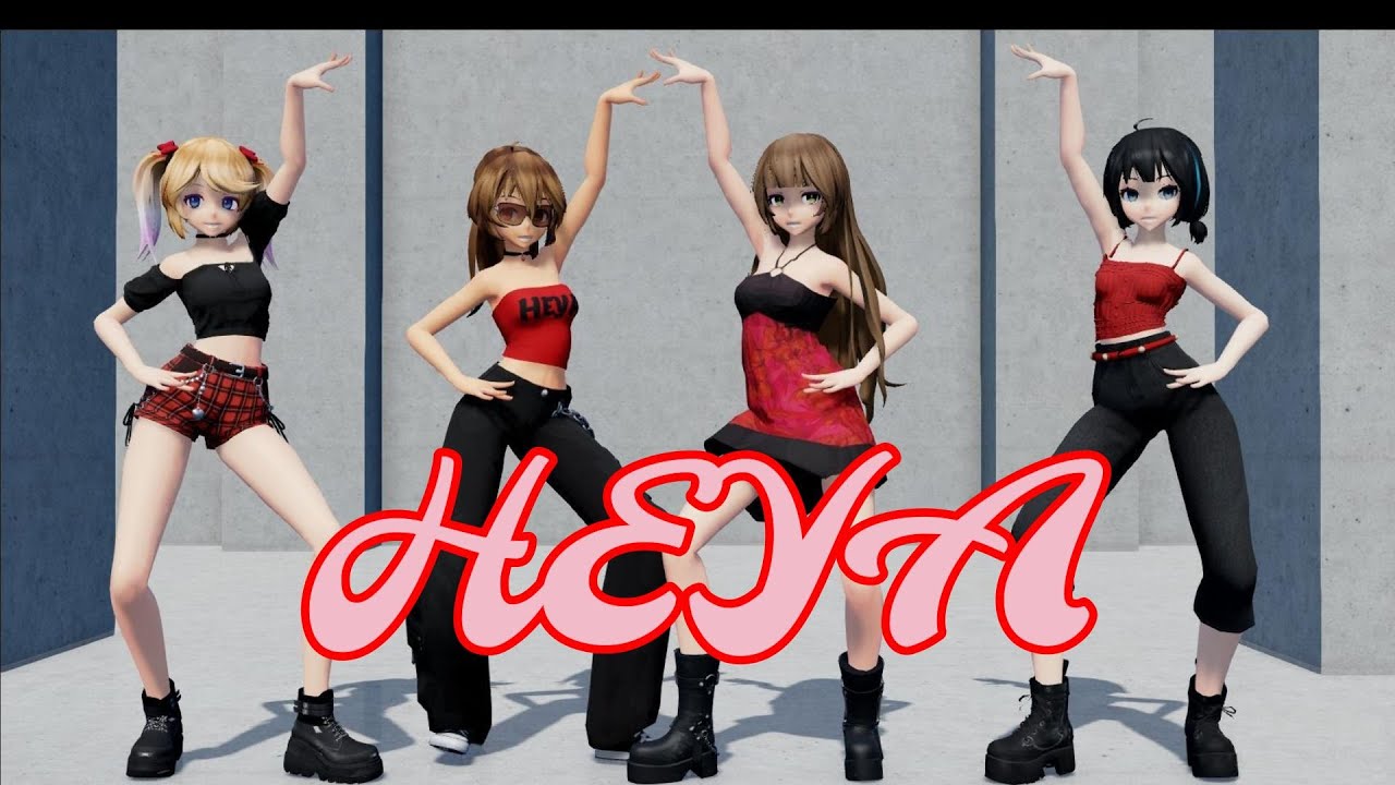 [MMD K-POP]IVE HEYA (C-gumi) - YouTube