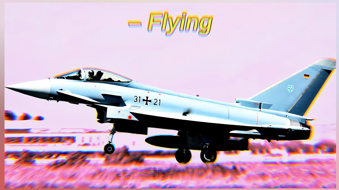 F-16 & Typhoon flying - YouTube