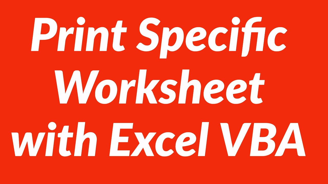 Print Specific Worksheet From Excel Workbook YouTube print-specific-worksheet-from-excel-workbook-youtube