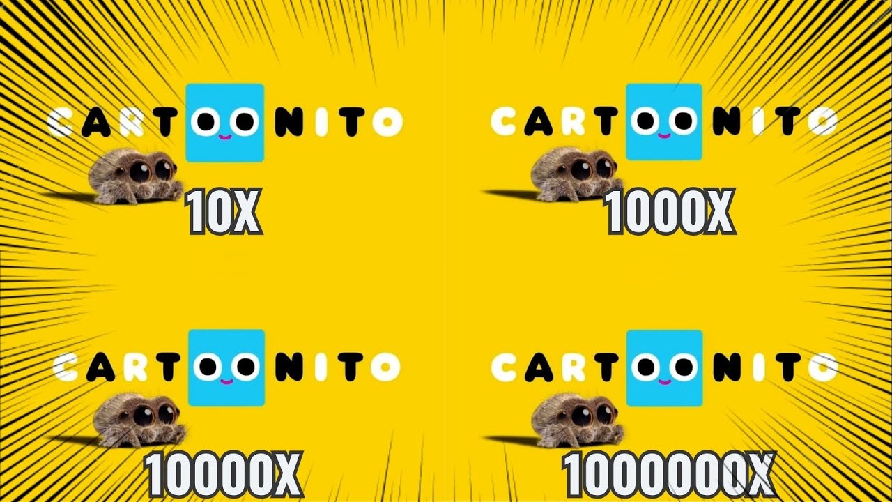 Cartoonito Usa Intro Getting 1000000X Faster - YouTube