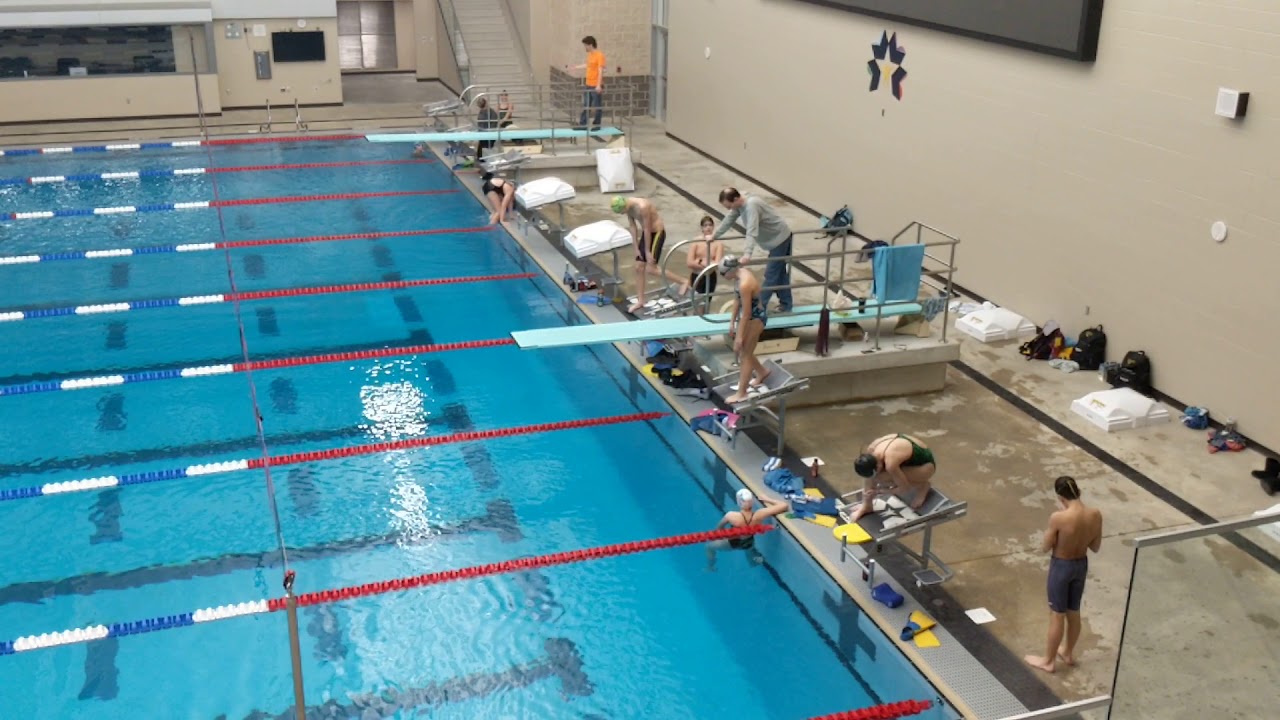 Aidan at the new pool - New Caney ISD - YouTube