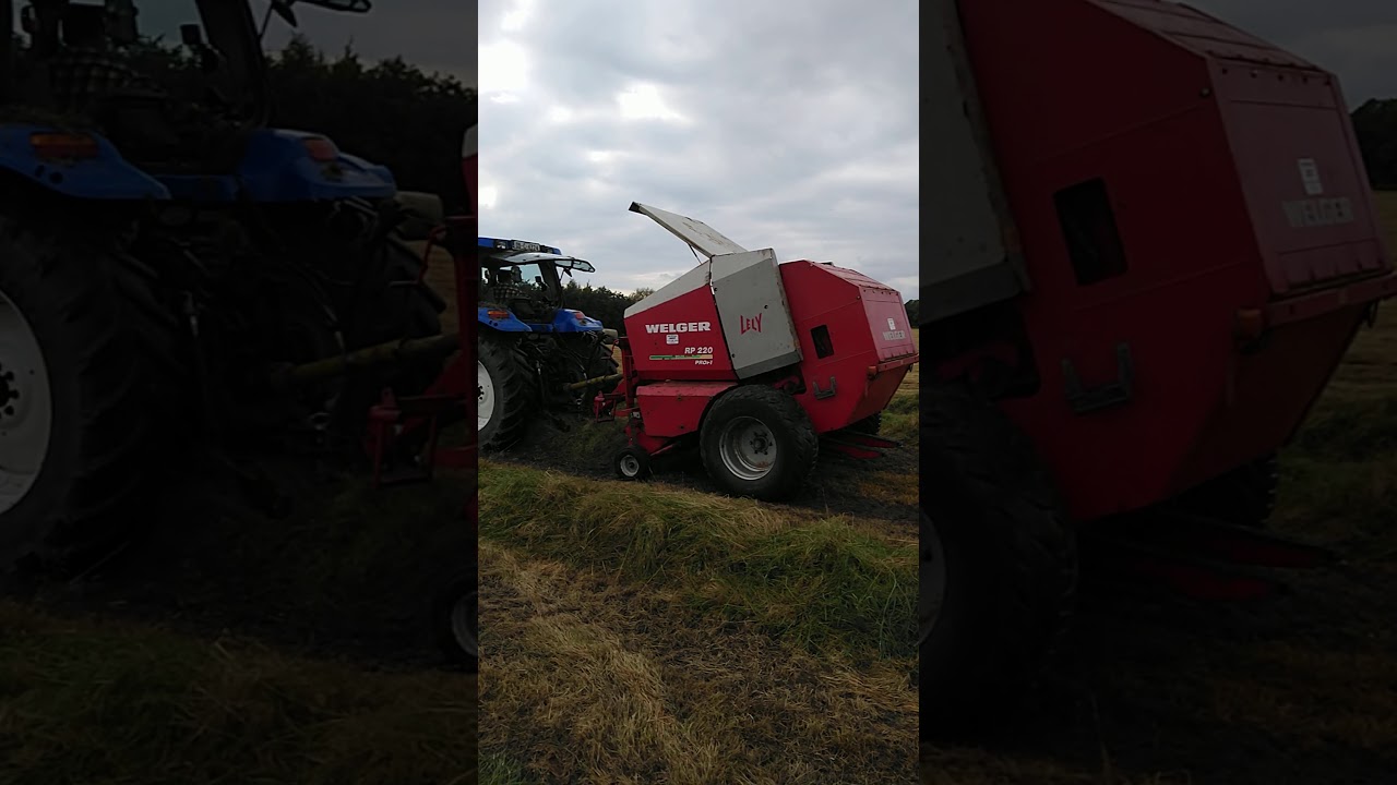 Welger rp220 profi - YouTube