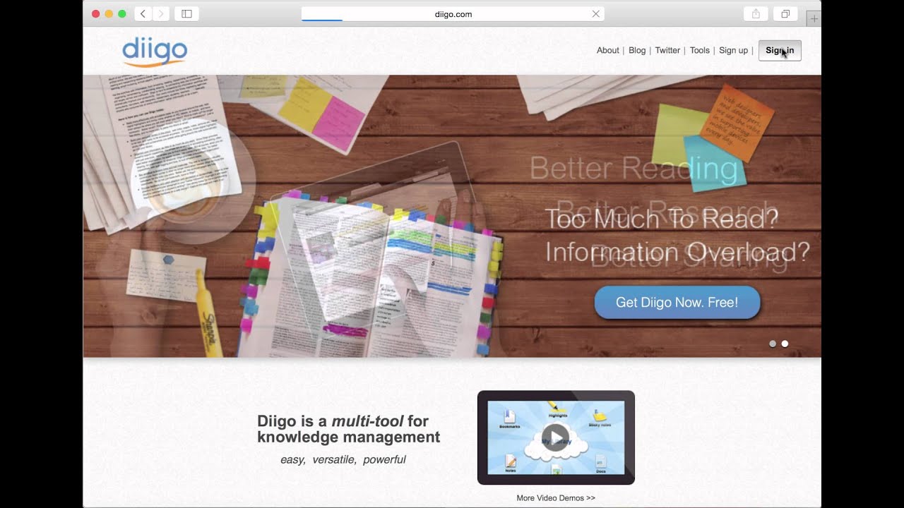 Installing the Diigo Extension - YouTube