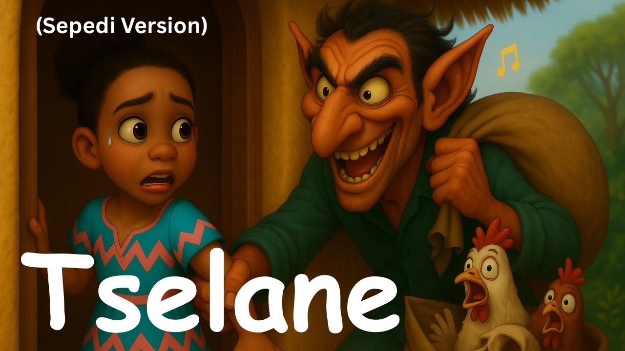 Tselane (SEPEDI VERSION) | Sepedi Folktale About a Brave Girl ...