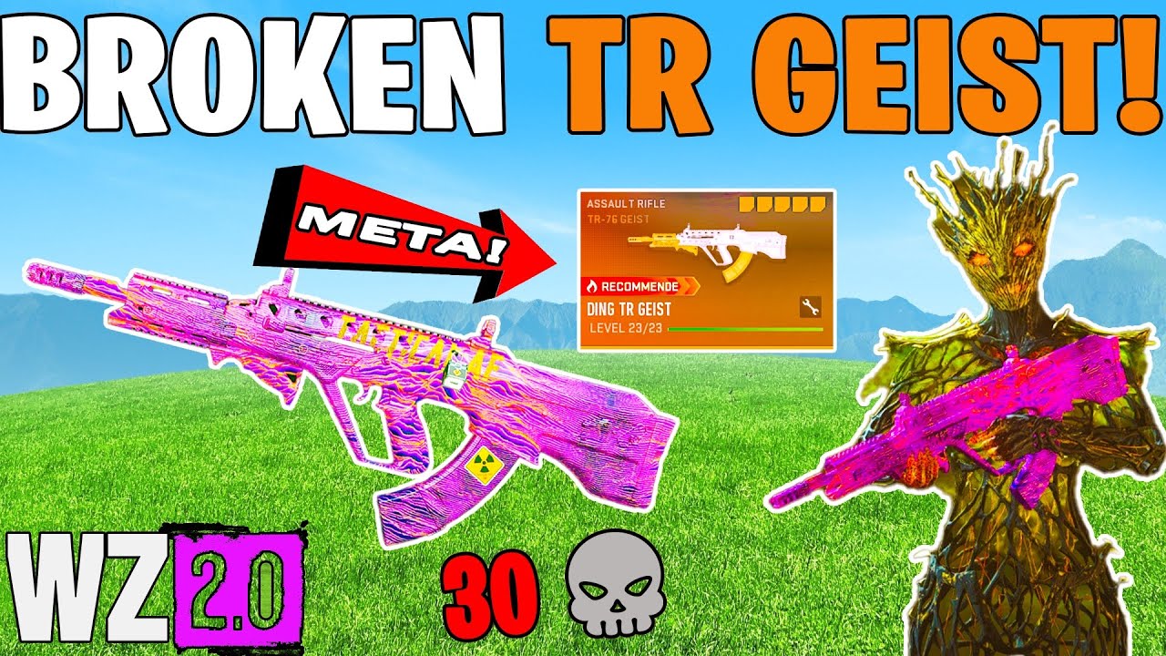 NEW TR 76 GEIST is *BROKEN* in Warzone 2! (TR 76 Geist Class Setup ...