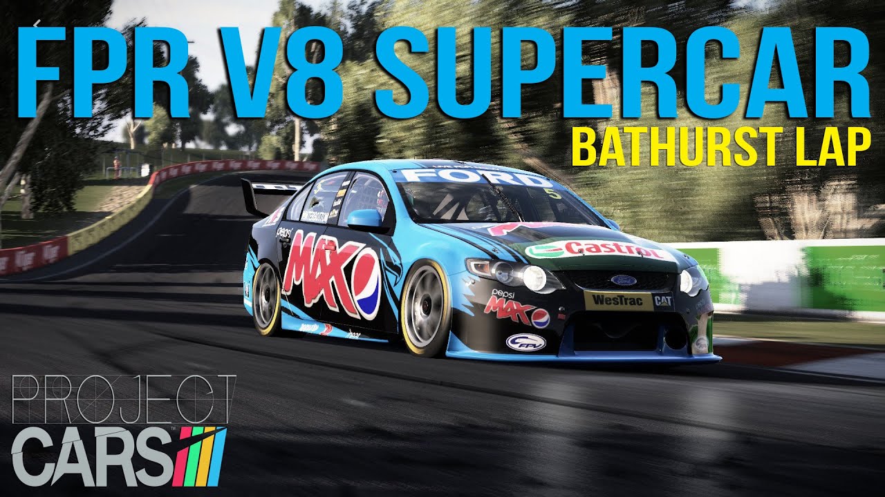Project Cars - V8 Supercar Bathurst Shootout Lap - YouTube