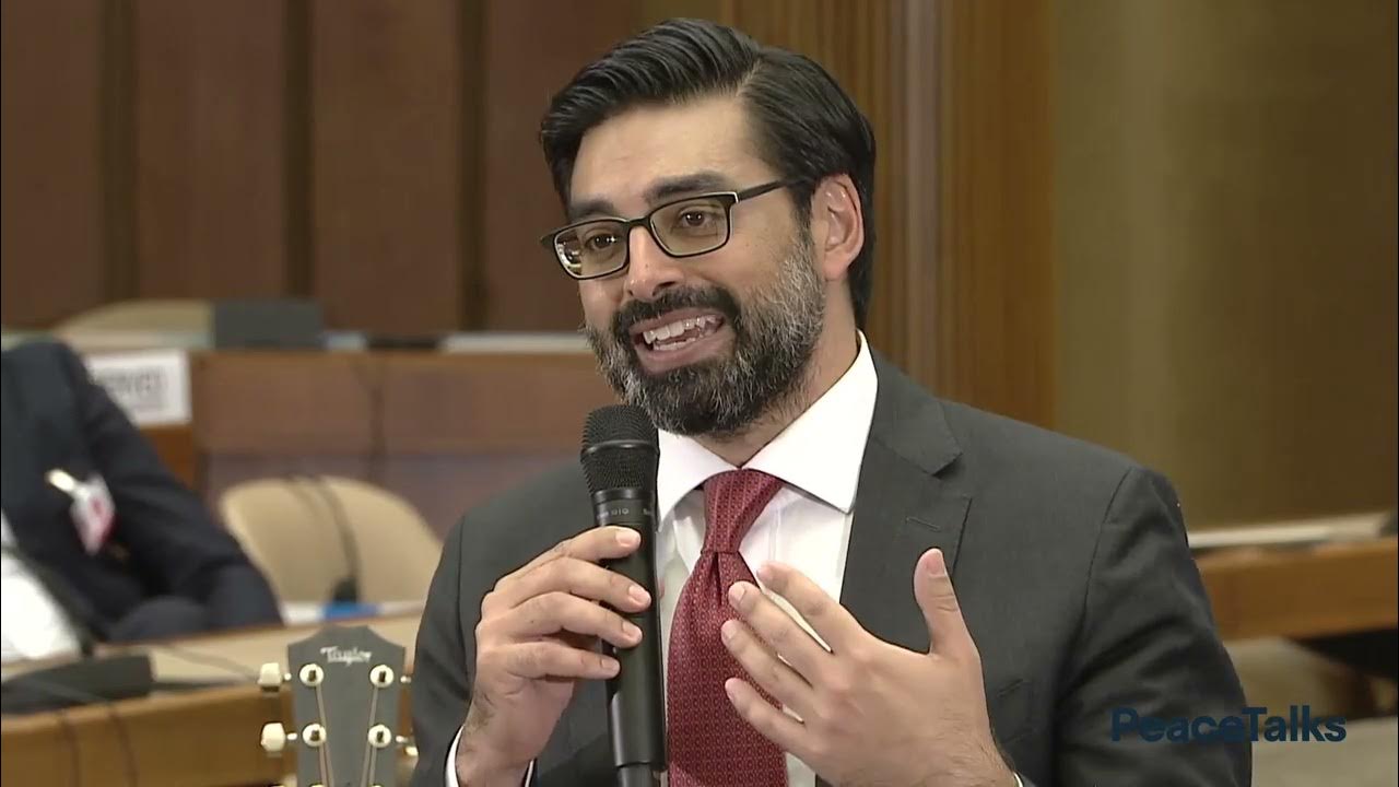 Health & optimism as the basis for Peace | Anil Soni & Charlotte Kirby - YouTube