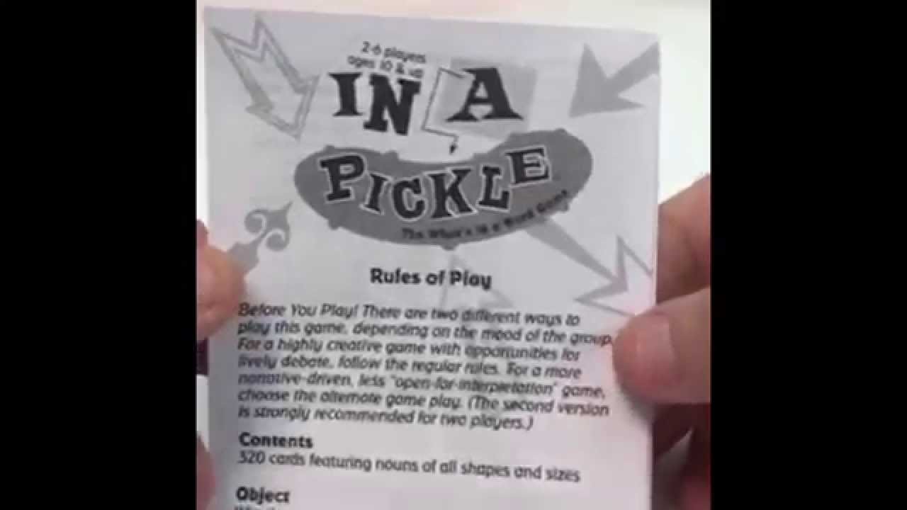 In A Pickle! Game Goblins Time Lapse Playing GameWright word-games w a ...