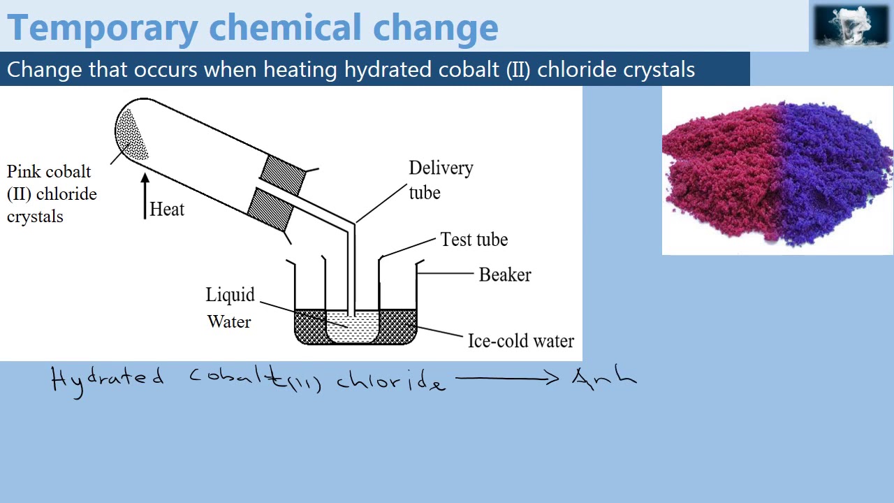 Temporary Chemical changes - YouTube