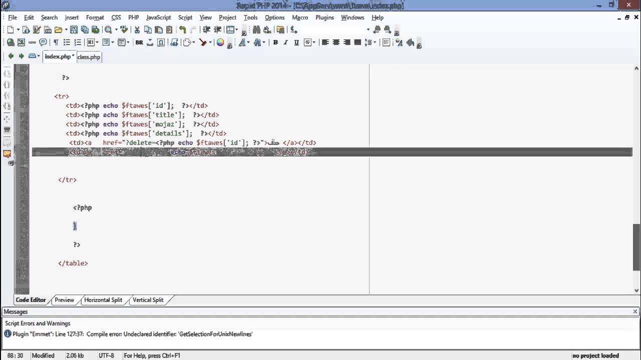 add delete update with php" php mysql Database - YouTube