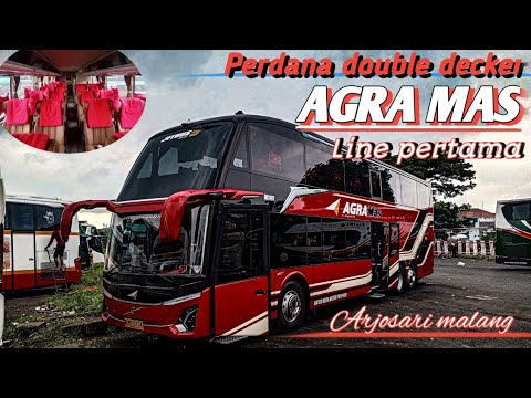 SPECIAL PERDANA AGRA MAS || Armada baru double decker jetbus 5 paten ...