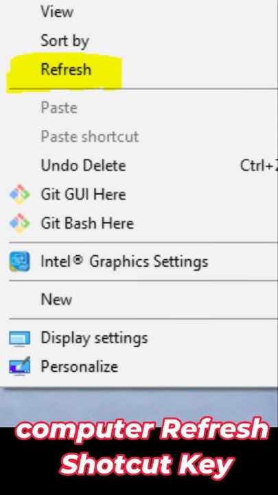 computer refresh shortcut key #pc #hotspot #tech #windows - YouTube