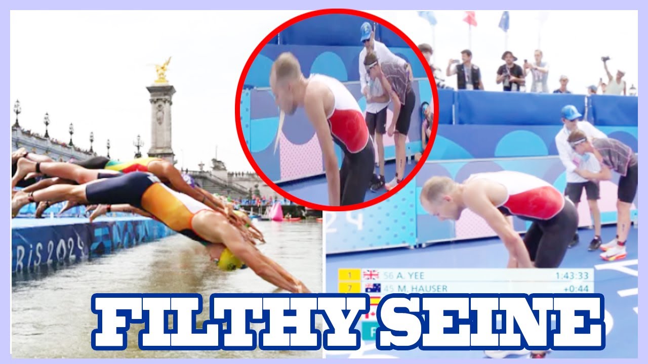 "Shocking Finish at Paris Olympics: Triathlete Vomits 10 Times After ...