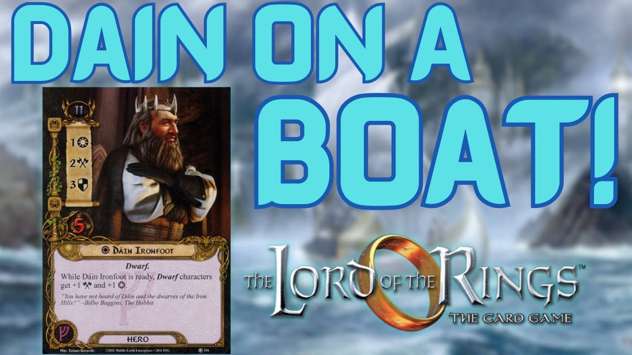 Lord of the Rings: The Card Game - Voyage Across Belegaer Live Replay ...