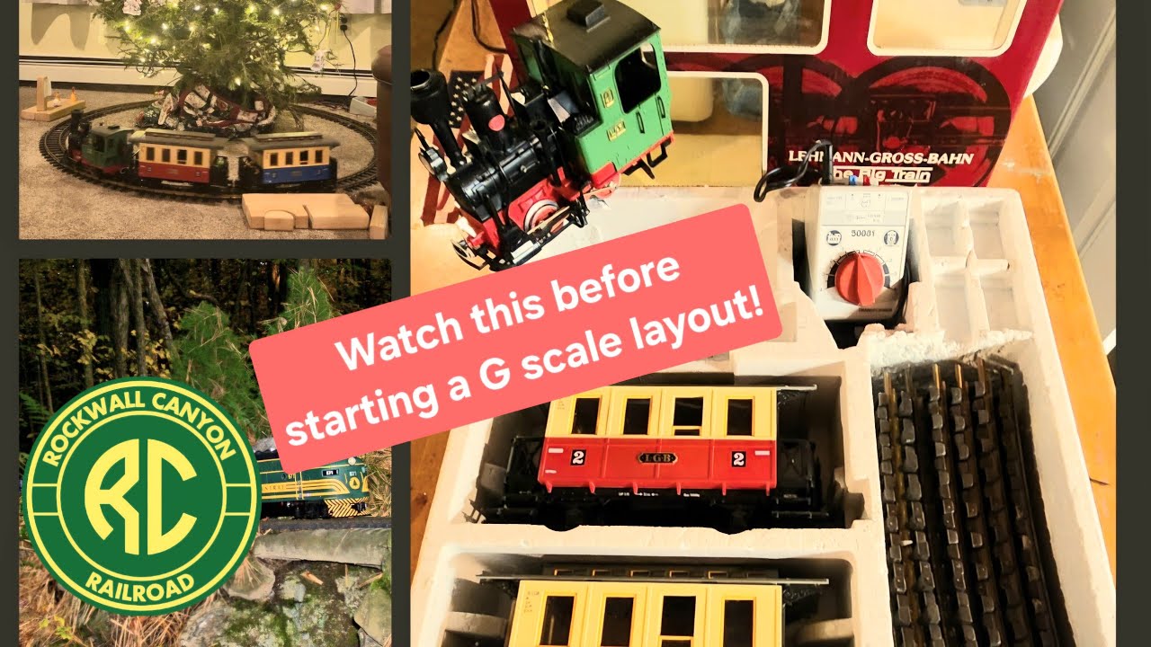 G scale | E99 Starter Set to Layout, Scale and Gauge explained - YouTube