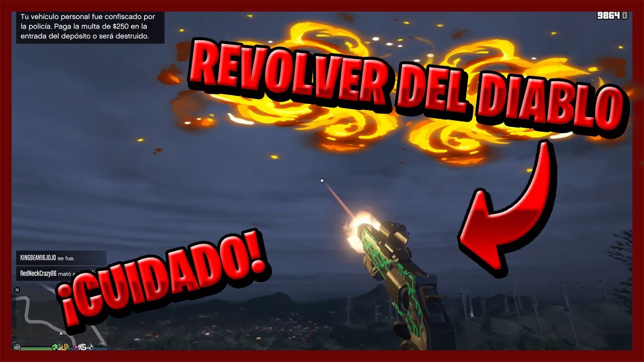 COMO TENER LA REVOLVER DEL DIABLO EN GTAV ONLINE MUY FÁCIL !! - YouTube