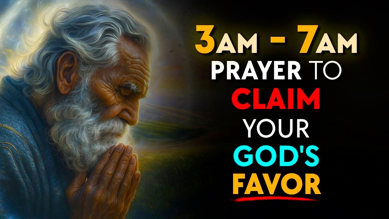 Wake Up to a MIRACLE: Pray Between 3AM and 7AM to RECEIVE GOD’S FAVOR ...