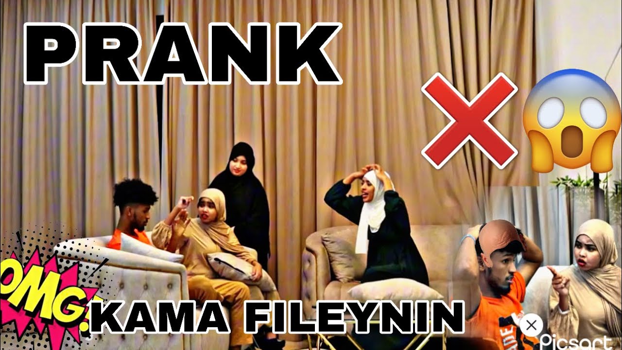 PRANK// AMIIRO IYO AYAANIITA OO II TASHTEEN KAMA FILEYNIN SIDAAN😱 ...