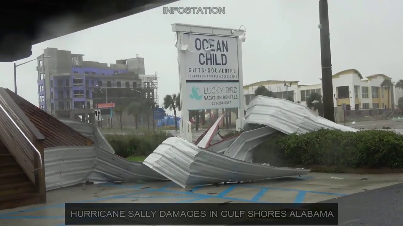 Hurricane Sally Causes Massive Flooding And Damage In Gulf Shores ...