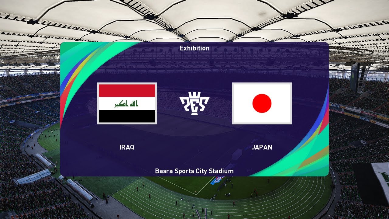 Iraq vs Japan (19/01/2024) AFC Asian Cup PES 2021 - YouTube