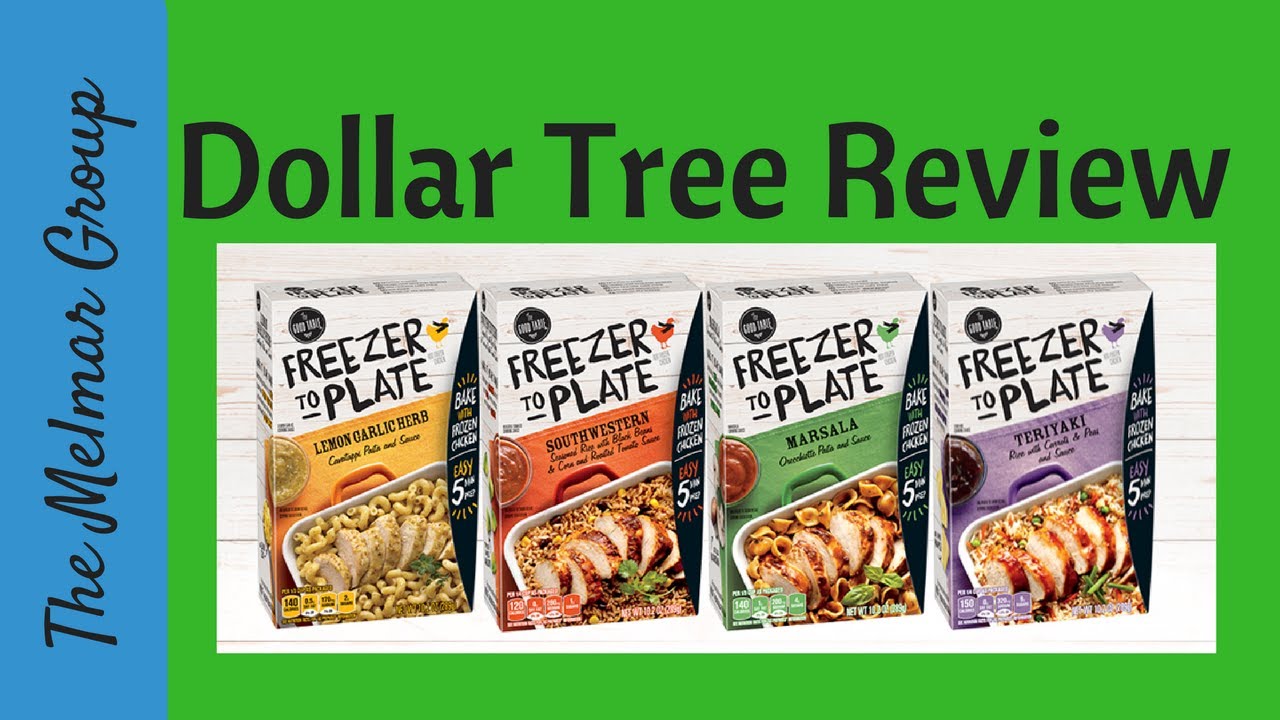 Dollar Tree Review | Freezer to Plate Meals - YouTube