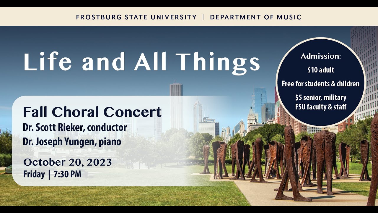Fall Choral Concert: "Life and All Things" - YouTube