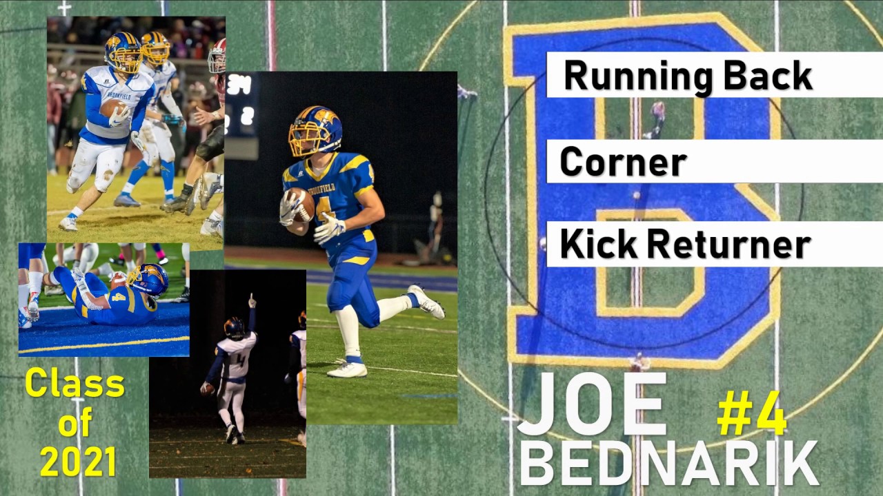 Joe Bednarik Varsity Football Highlight Video 2019 - YouTube