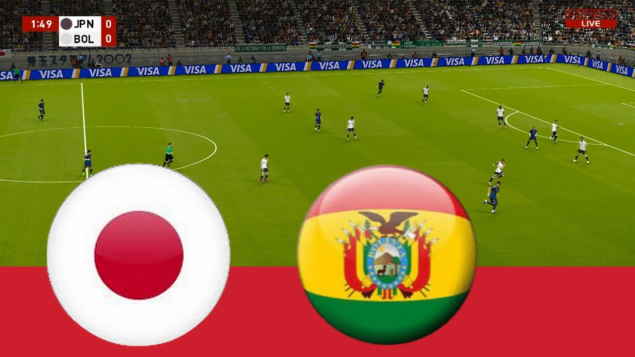 Japan vs Bolivia | International Friendly | PES 2021 Live Stream - YouTube