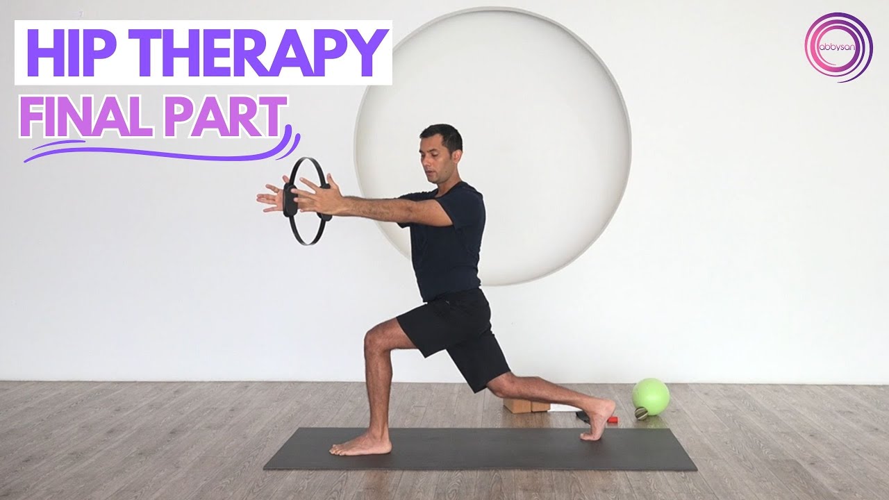 20 Min Hip Therapy Exercise 🌟 | Final Part | #yoga #hiptheraphy #foryou ...
