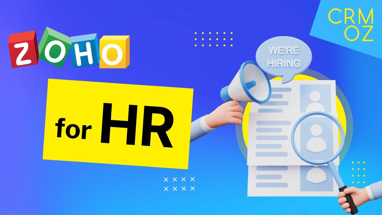 Zoho software for HR: Zoho People, Zoho Recruit and Zoho Workerly ...