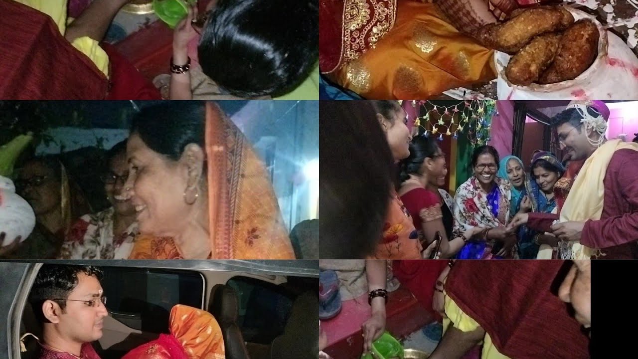 Mami ka Welcome 🥳 Durgman 😊Aise Hote Hai Humare Yaha First Time Welcome ...