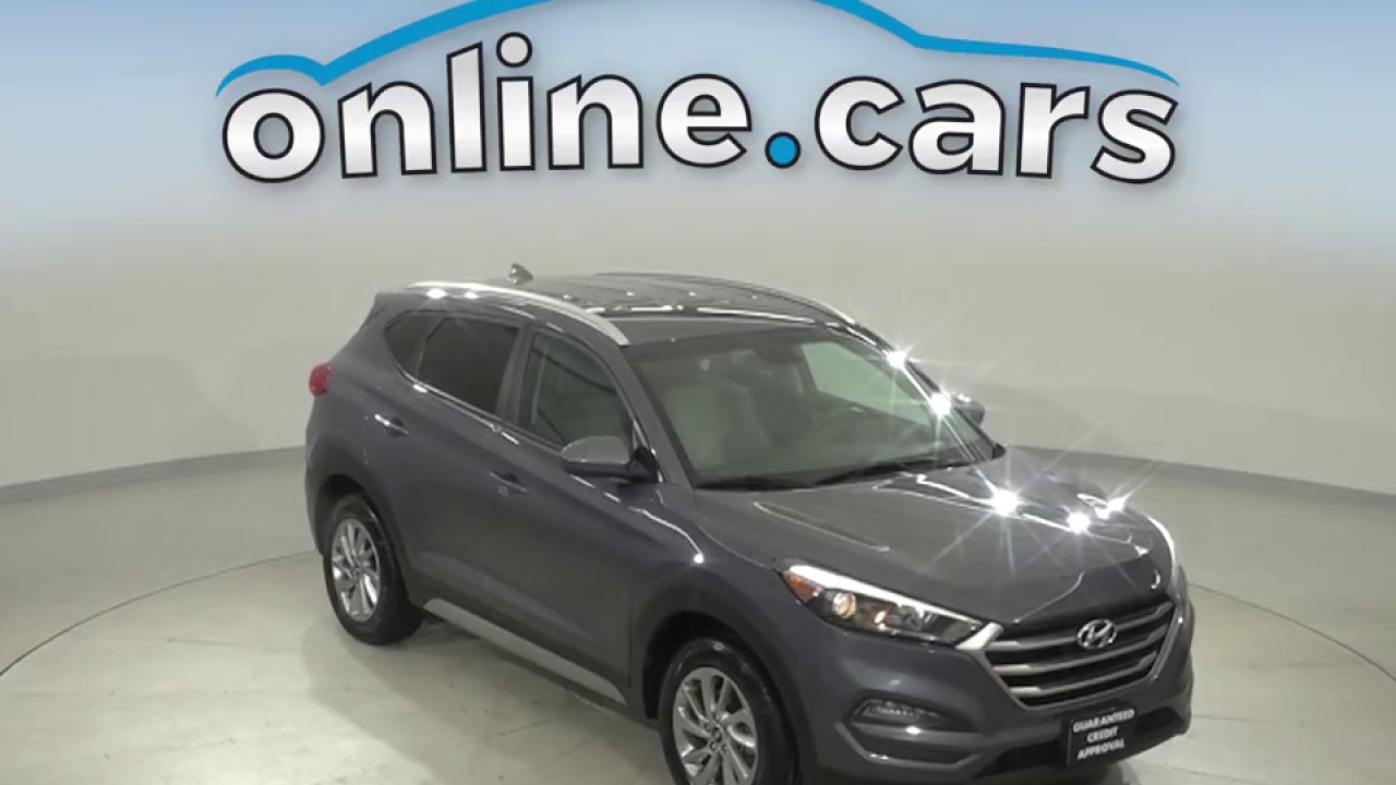 C17859TR Used 2018 Hyundai Tucson SEL AWD Gray SUV Test Drive, Review ...